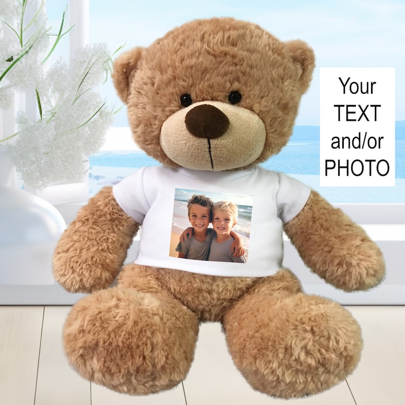 Personalized Teddy Bear - Etsy