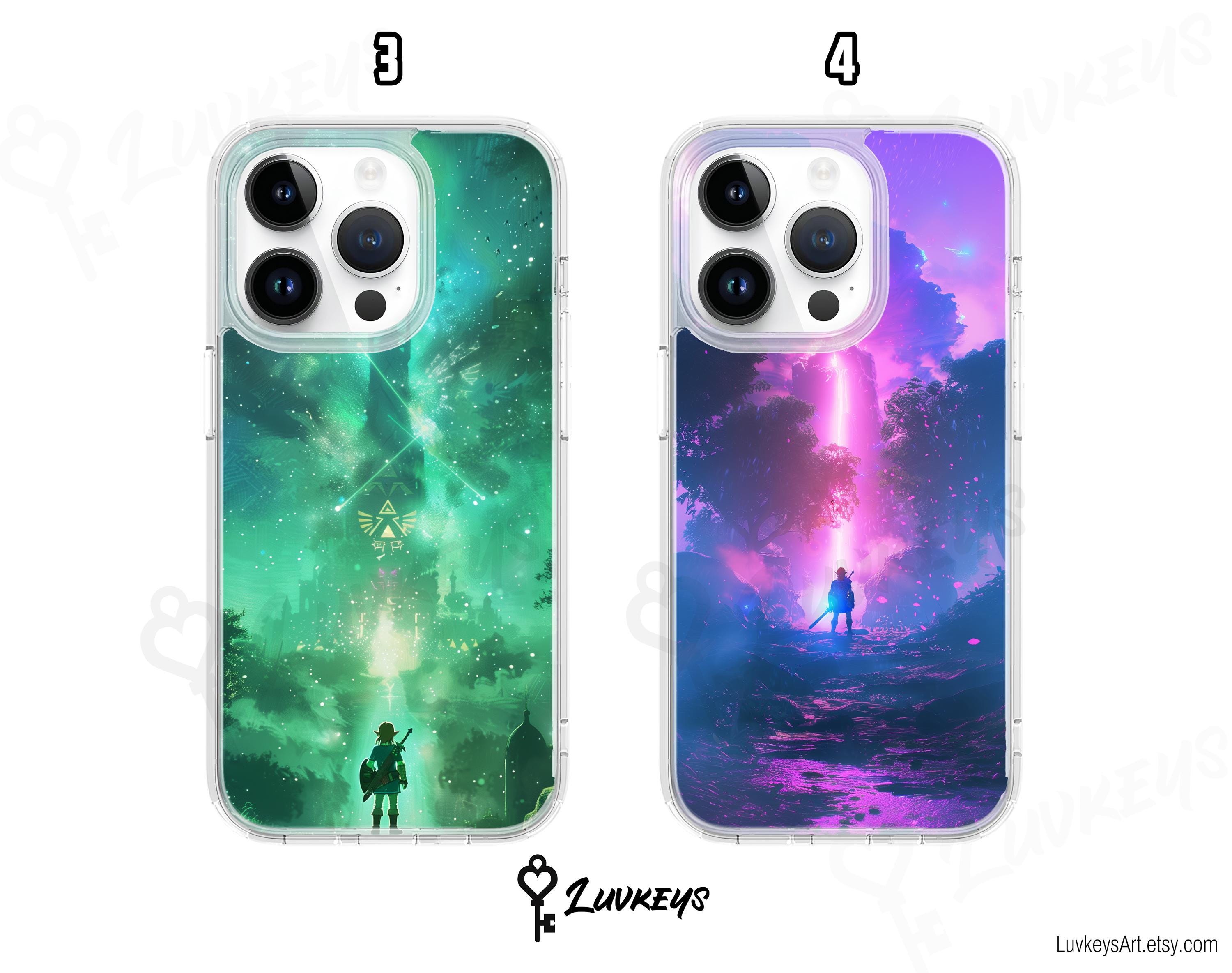 Legend of Zelda Master Sword Art Phone Case for iPhone 16 15 14 Pro Max ...