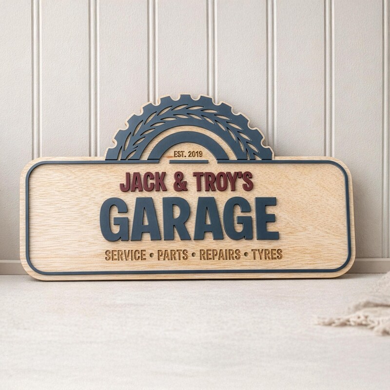 Kids Room Garage Sign - Etsy UK