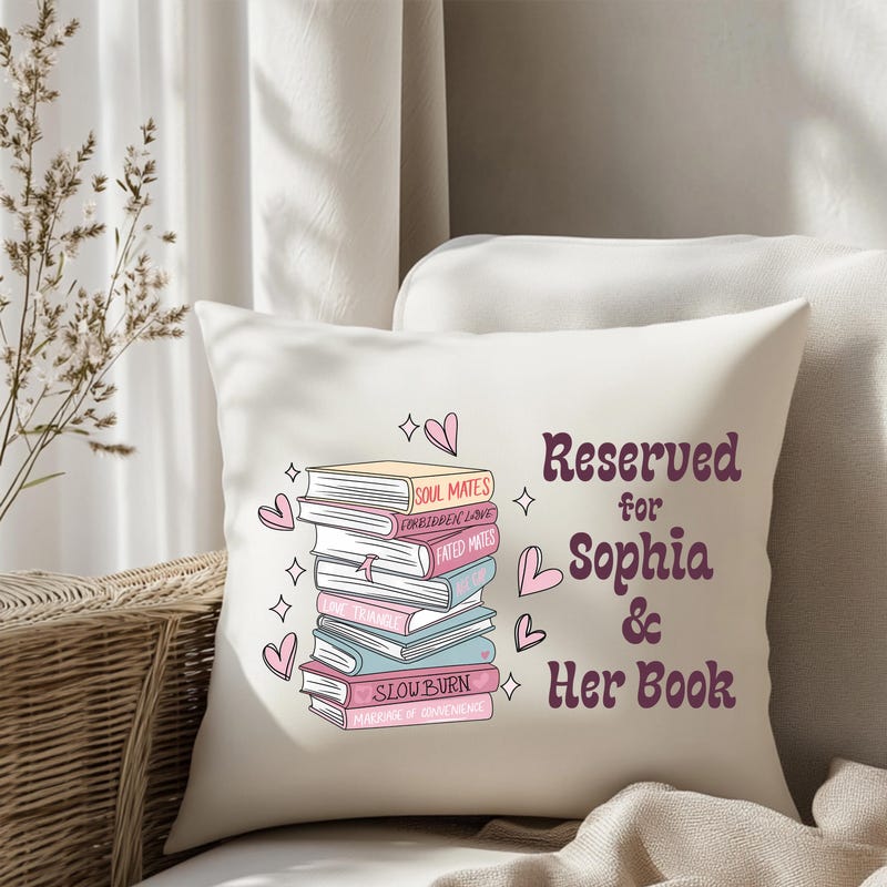 Book Pillow - Etsy