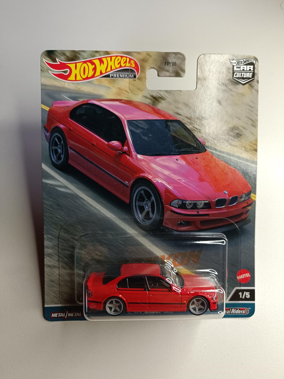 Hot Wheels Premium BMW M5, Diecast Model - Etsy