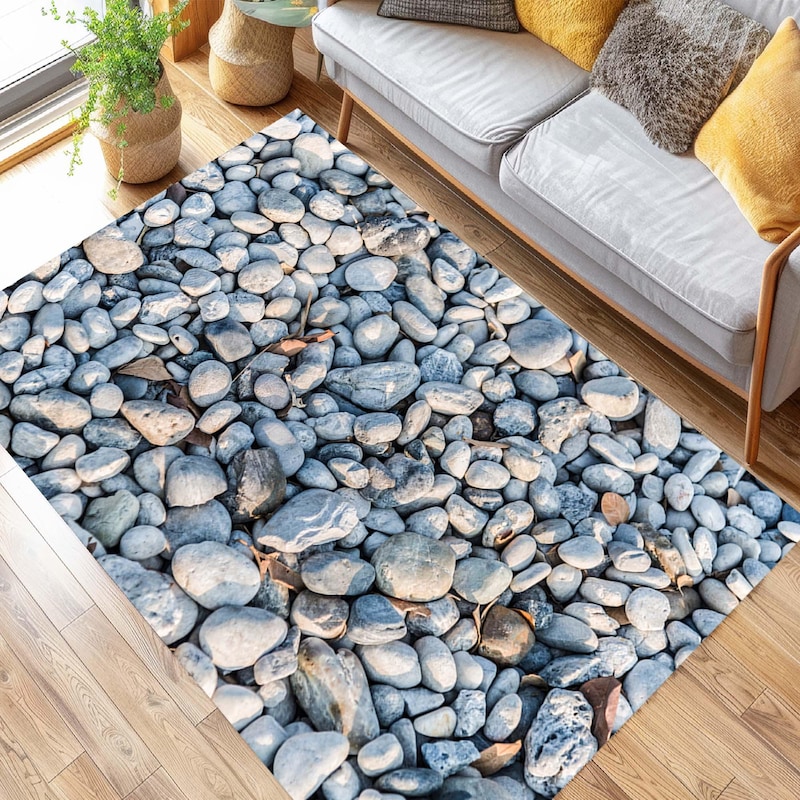River Rock Rug - Etsy