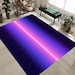 Retro Futuristic Rug, 80s Grid Carpet, Neon Aesthetic Mat, Vaporwave ...