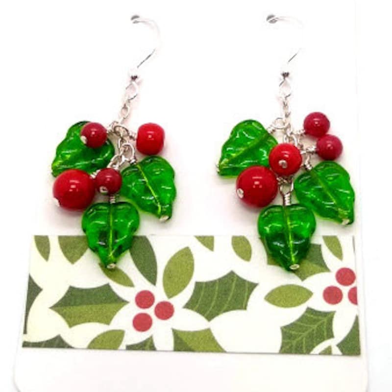 Holly Earrings - Etsy