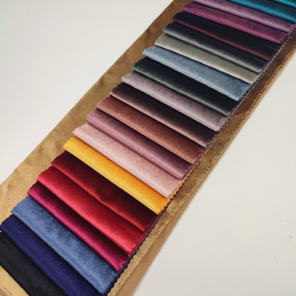 Best Series - Velvet Upholstery Fabric by the Yard – Shiny Soft ...
