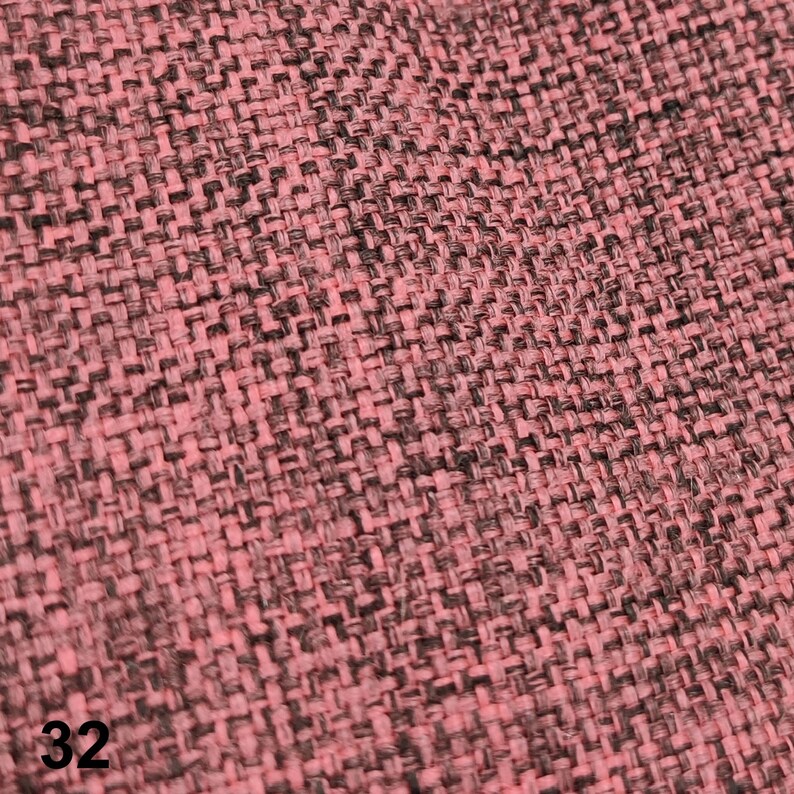 Vibrant Upholstery Fabric Wipeable and Linen Texture - Etsy