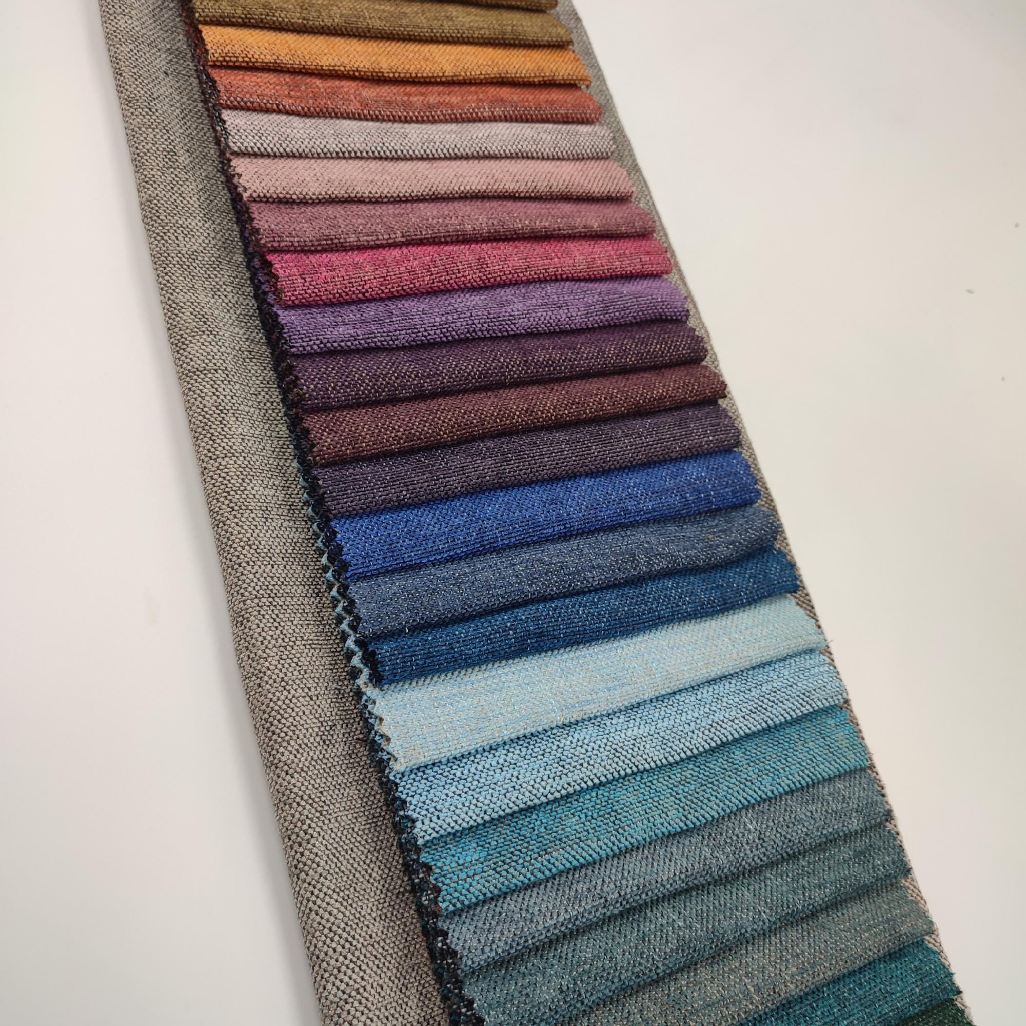 Woven Chenille Fabric Linen Texture, Durable, and Multicolor - Etsy
