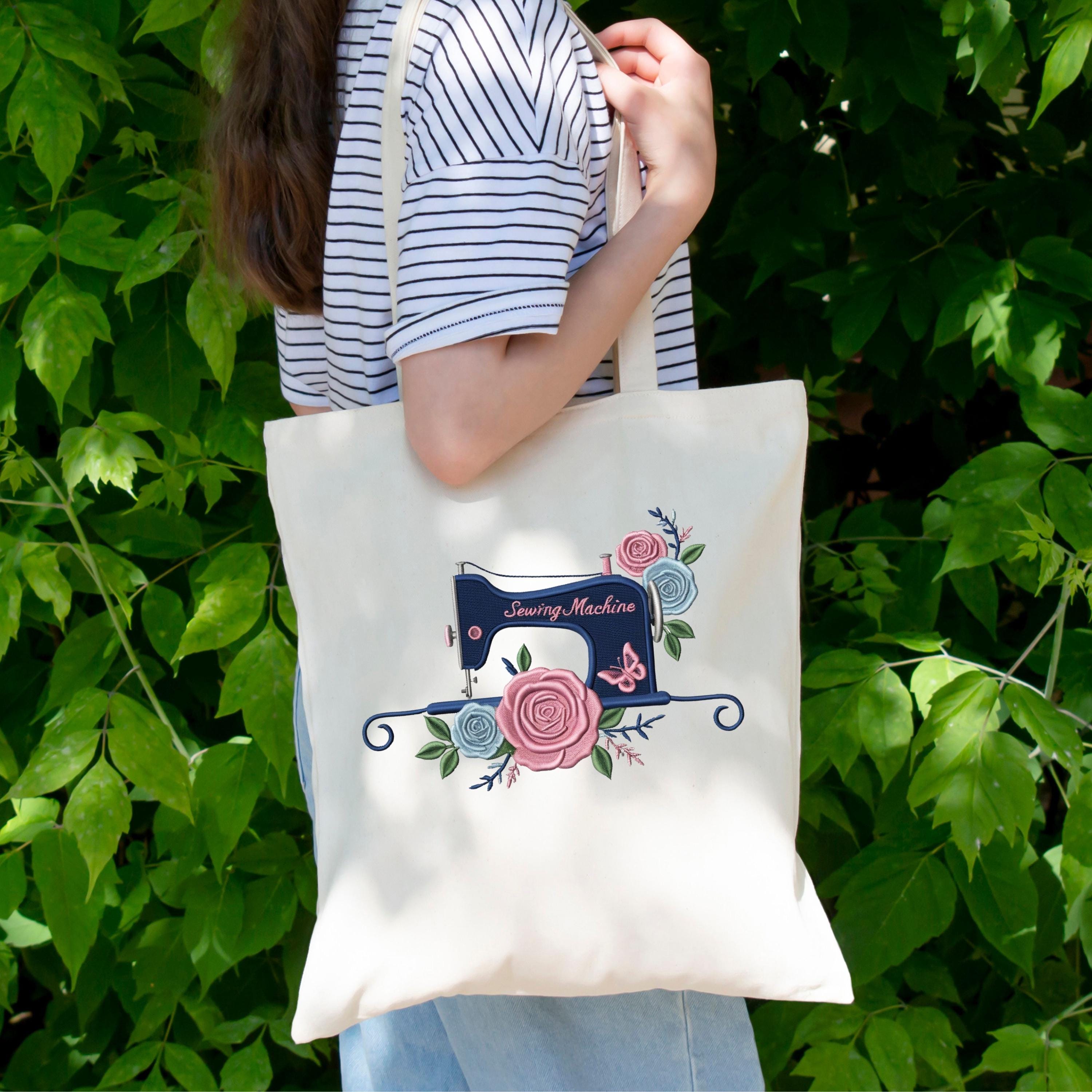 Sewing Machine Embroidery Design - 2 Size Variations, Intricate Machine ...