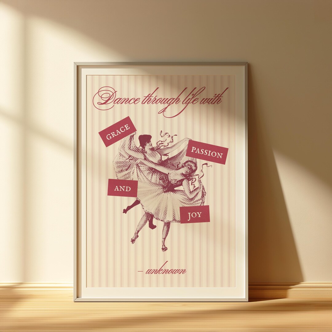Coquette Pink Motivational Wall Art, DIGITAL PRINT Minimalist ...