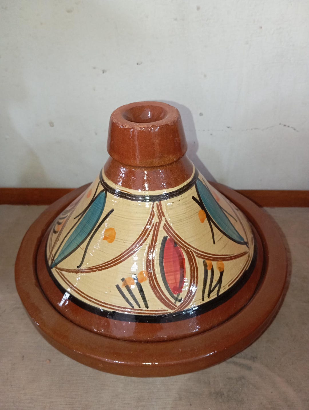Traditional Moroccan Tagine Pot | Decorative Lead-free Terracotta ...