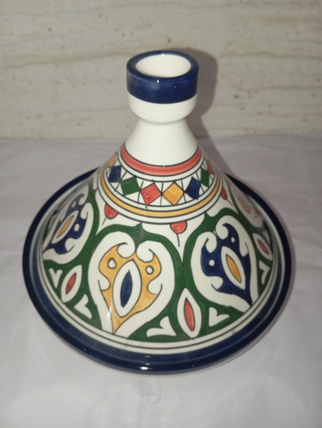 Handcrafted Moroccan Ceramic Tagine Pot, Traditional Cookware for ...