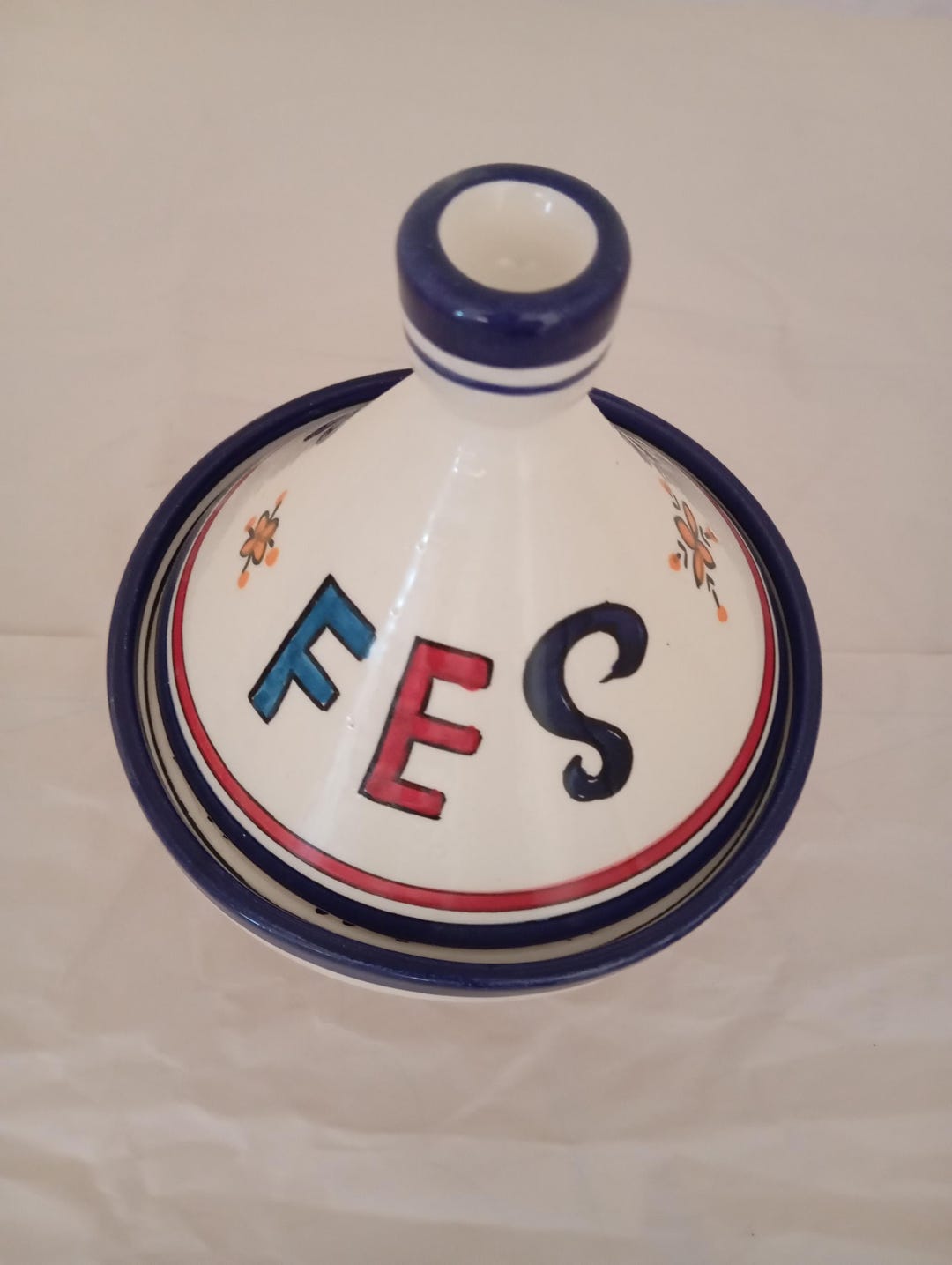 Handcrafted Moroccan Ceramic Tagine, Berber Style Ceramic Serving ...