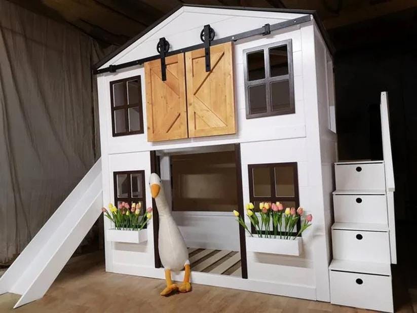 Farmhouse Bunk Bed Etsy UK