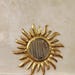 Handmade Copper Sunburst Mirror: Boho Wall Decor - Etsy