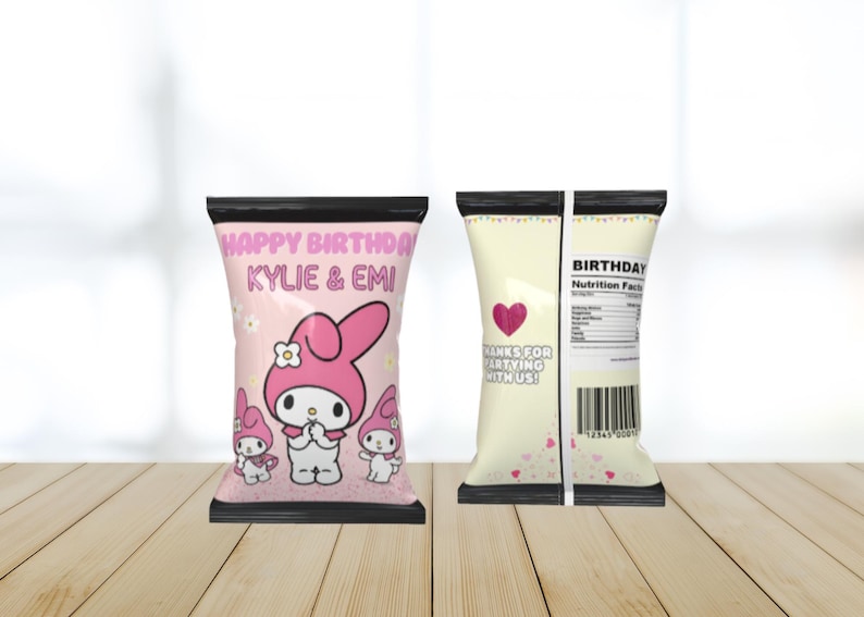 Kitty Birthday Party Bundle: Pink Invitation, Party Supplies (editable ...