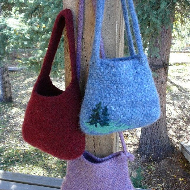 Felted Bag Pattern - Etsy
