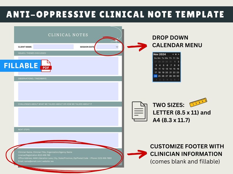 Anti-oppressive Clinical Note Template for Mental Health Practitioners ...