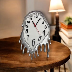 Handmade Melting Clock - Functional Art for Home and Office - Etsy
