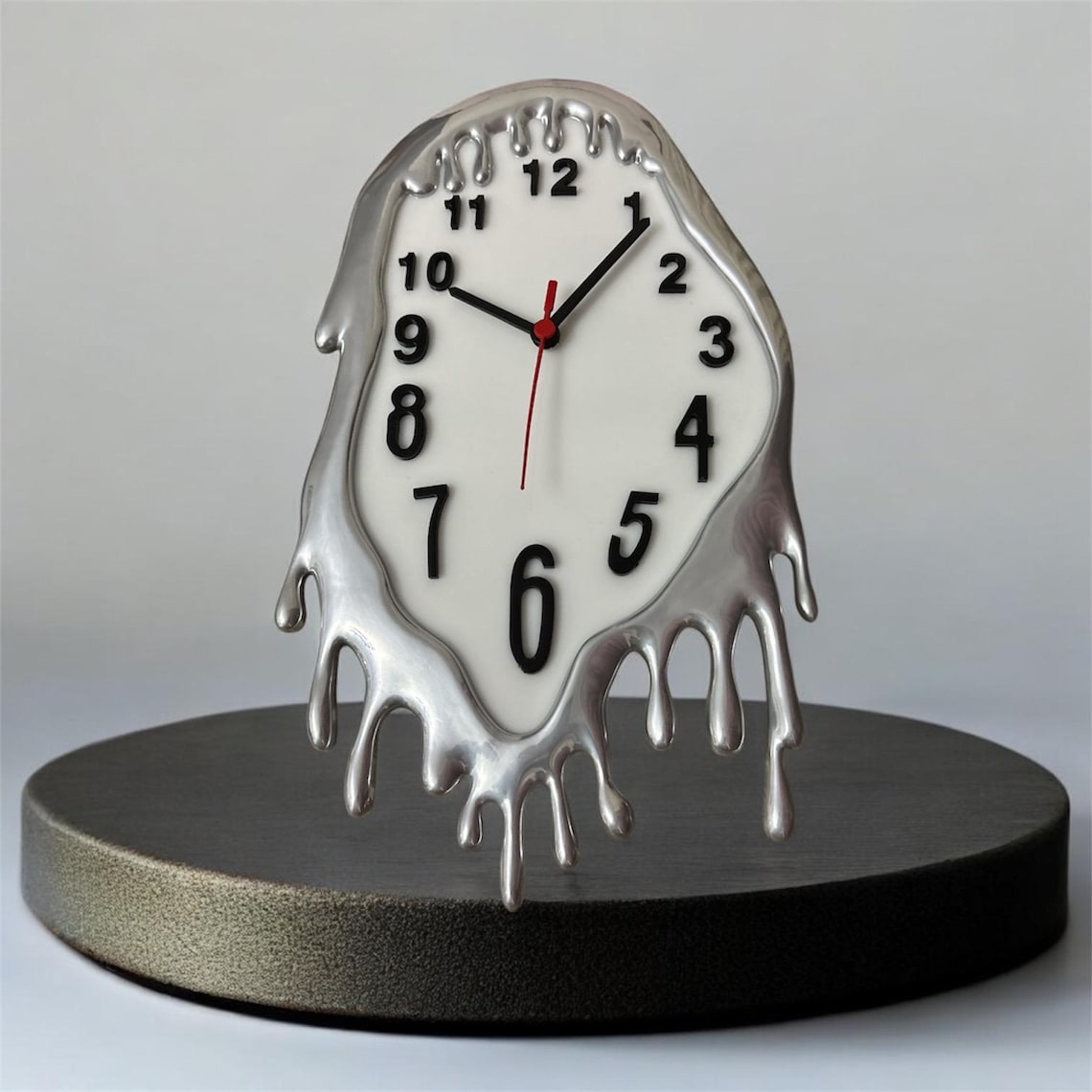 Handmade Melting Clock - Functional Art for Home and Office - Etsy