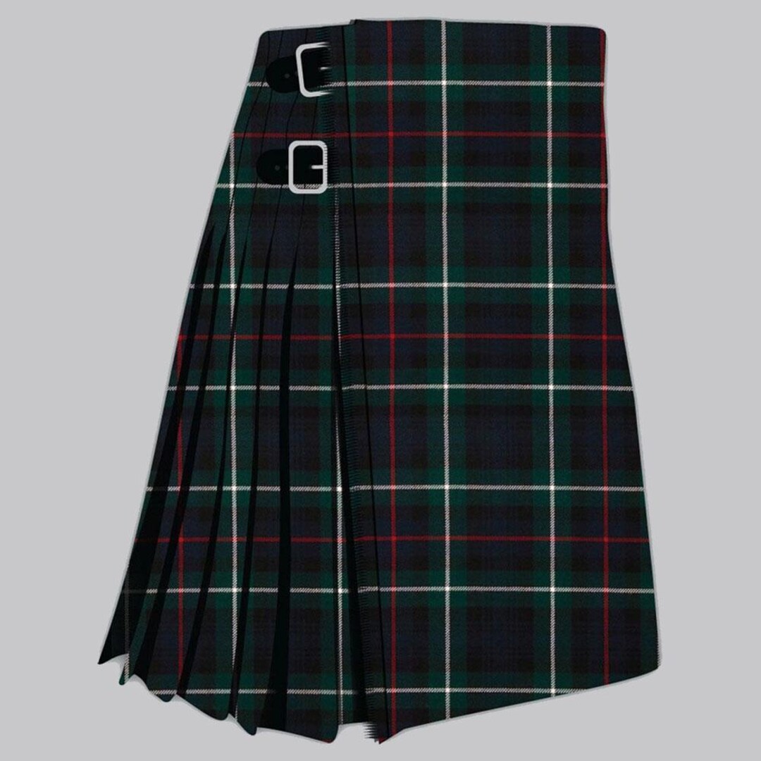 Highland Mackenzie Modern 8 Yard Tartan Kilt - Handmade Scottish Kilts ...