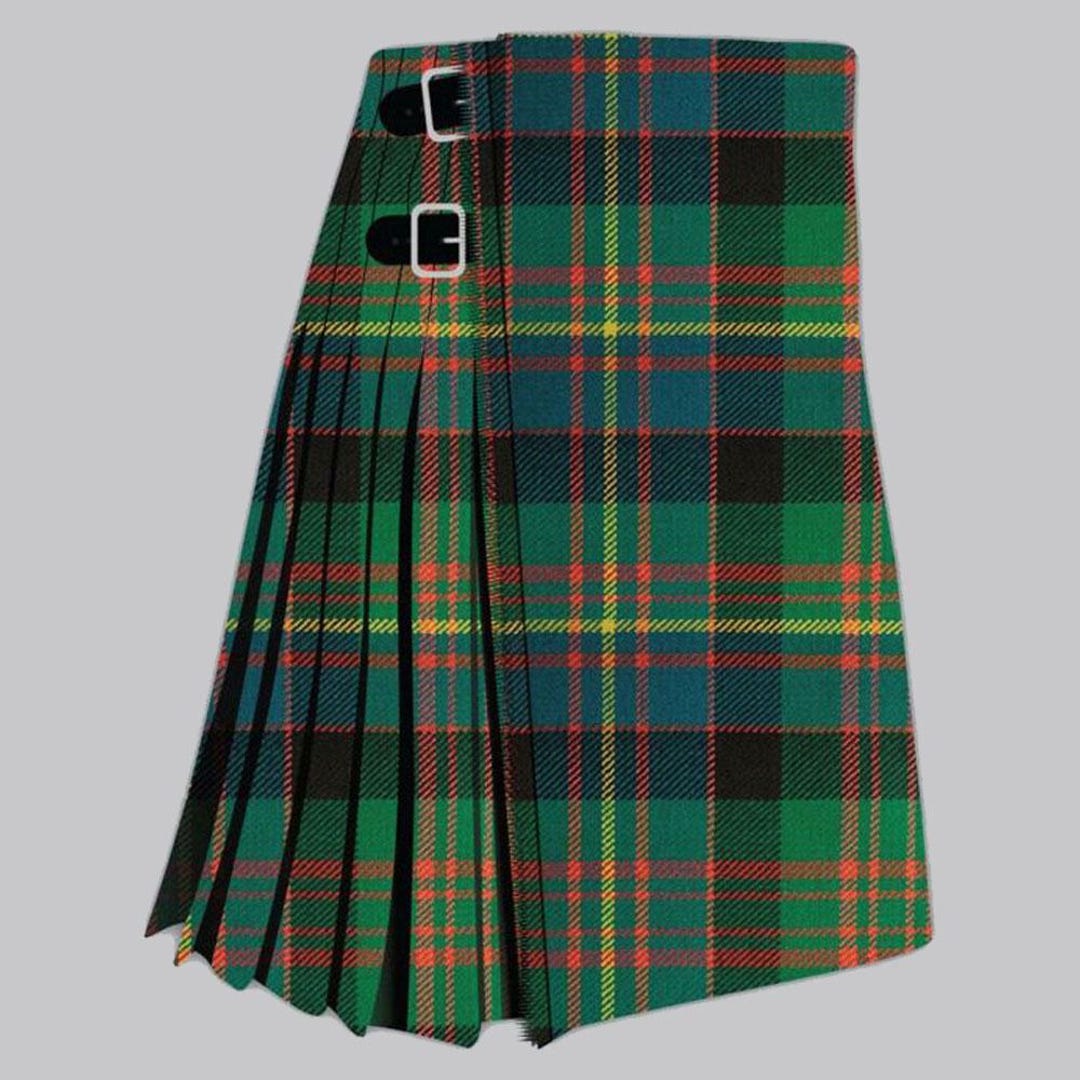 Highland Cameron of Erracht Ancient 8 Yard Tartan Kilt - Handmade ...