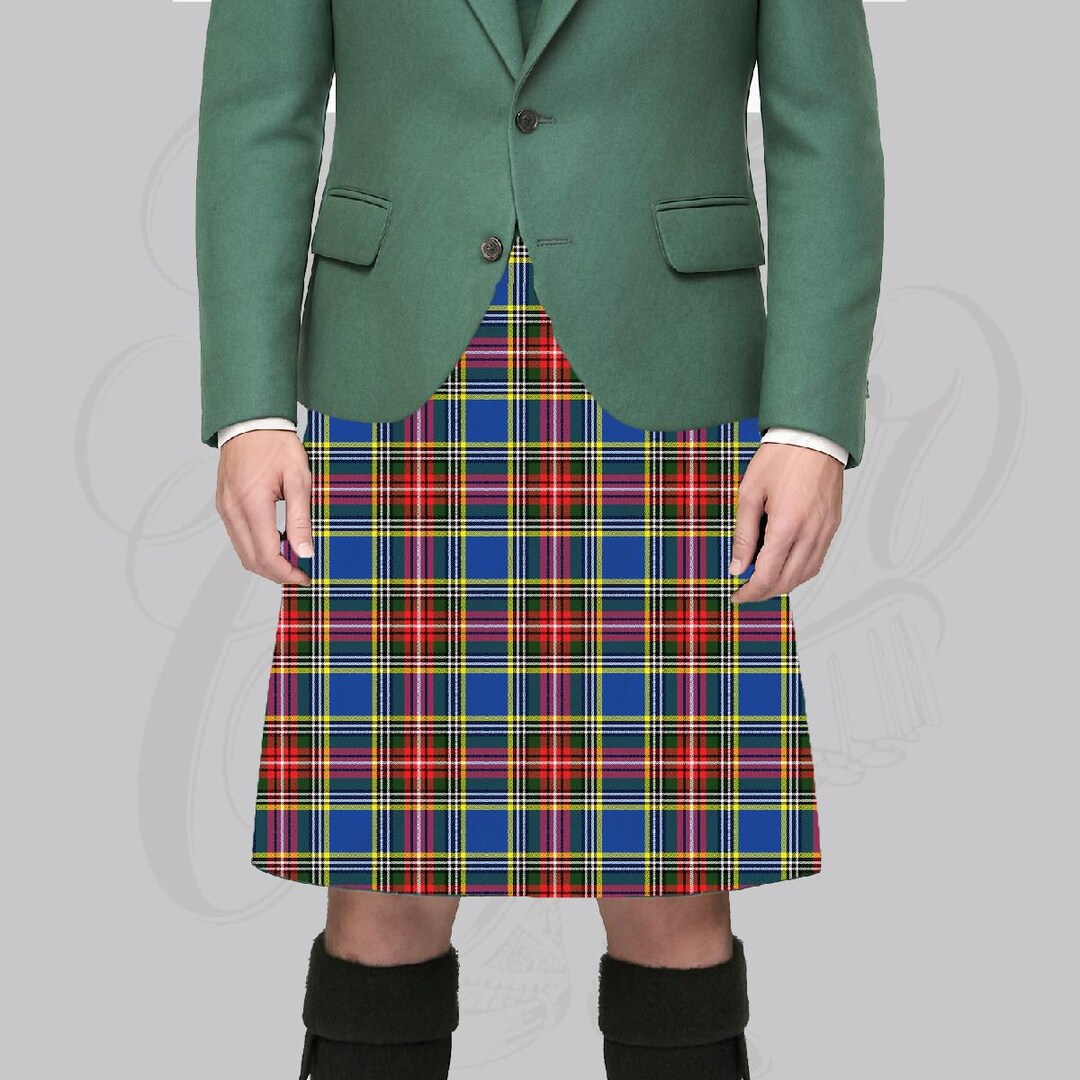 Highland Macbeth Modern 8 Yard Tartan Kilt - Handmade Scottish Kilts ...