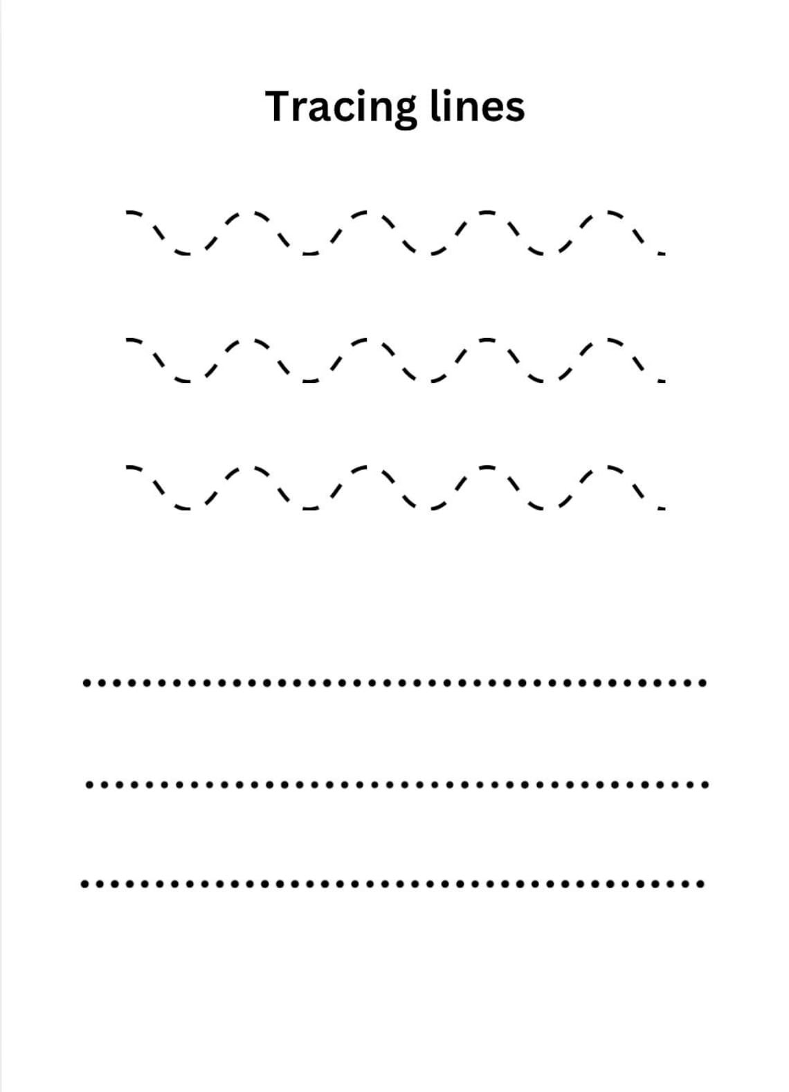 Tracing Lines - Etsy