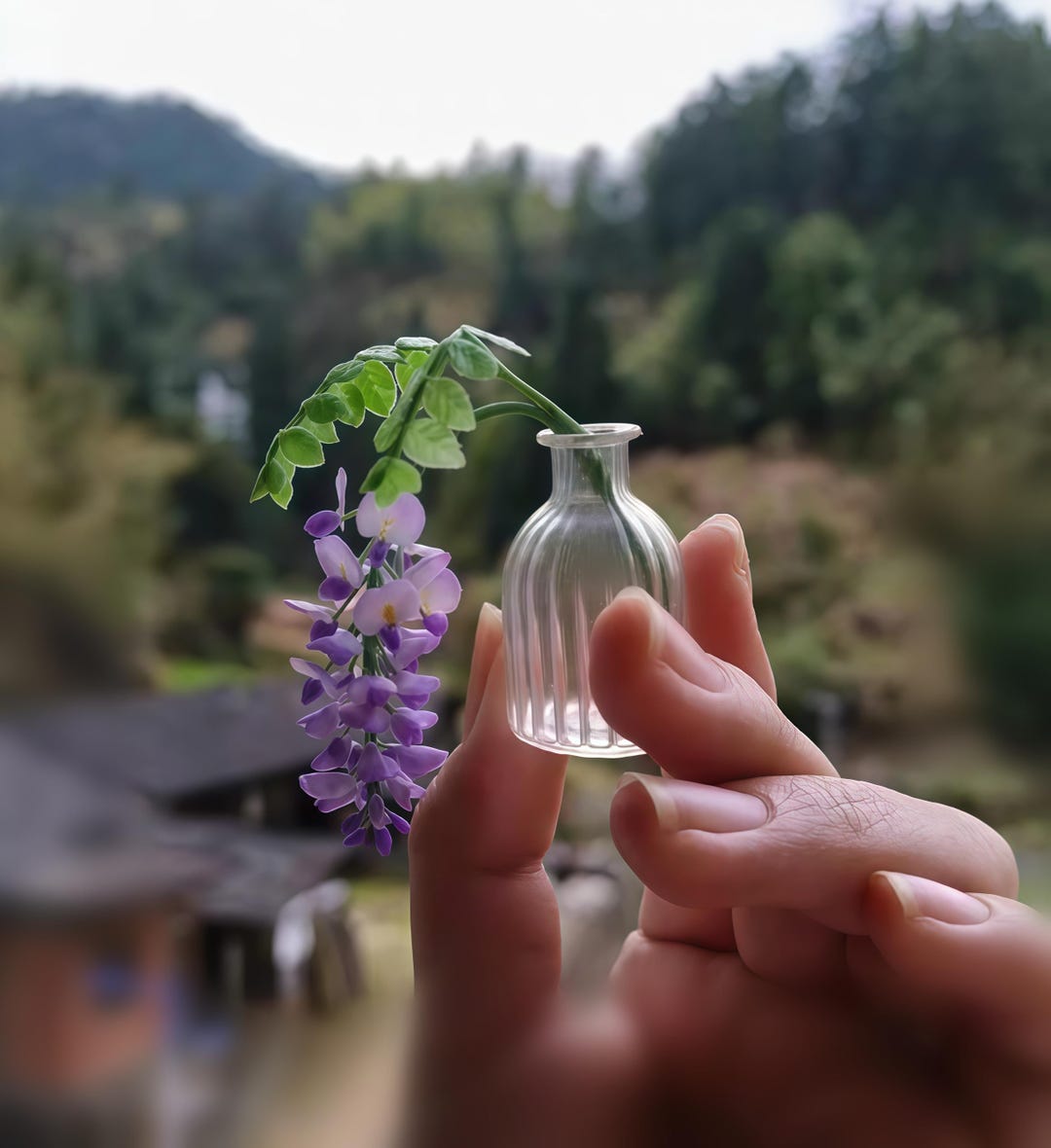 Miniature Wisteria Flower Molds, Suitable for 1/12 and 1/6 Scale ...
