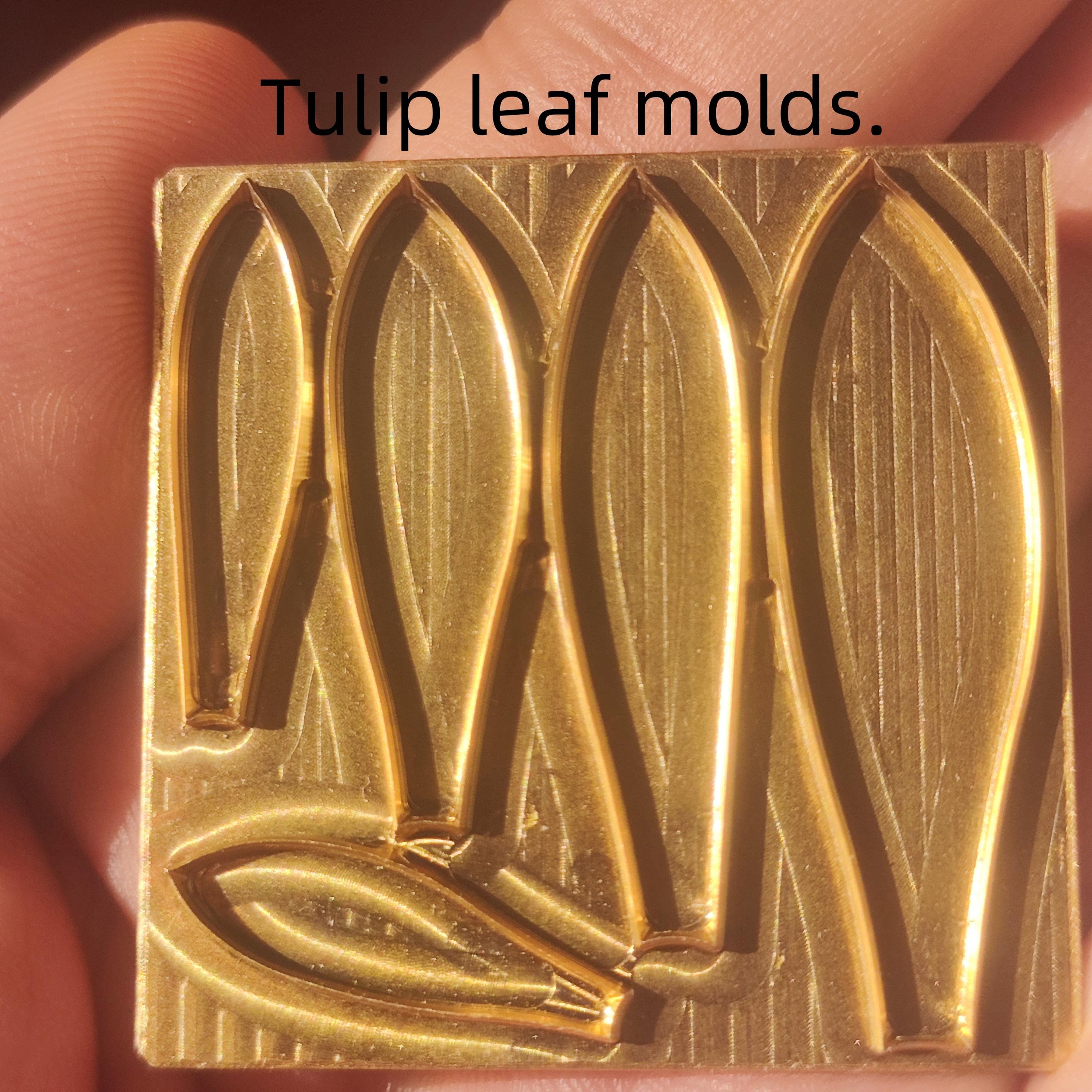 Highly Detailed Miniature Tulip Molds for 1/6 and 1/12 Scale Clay Mold ...