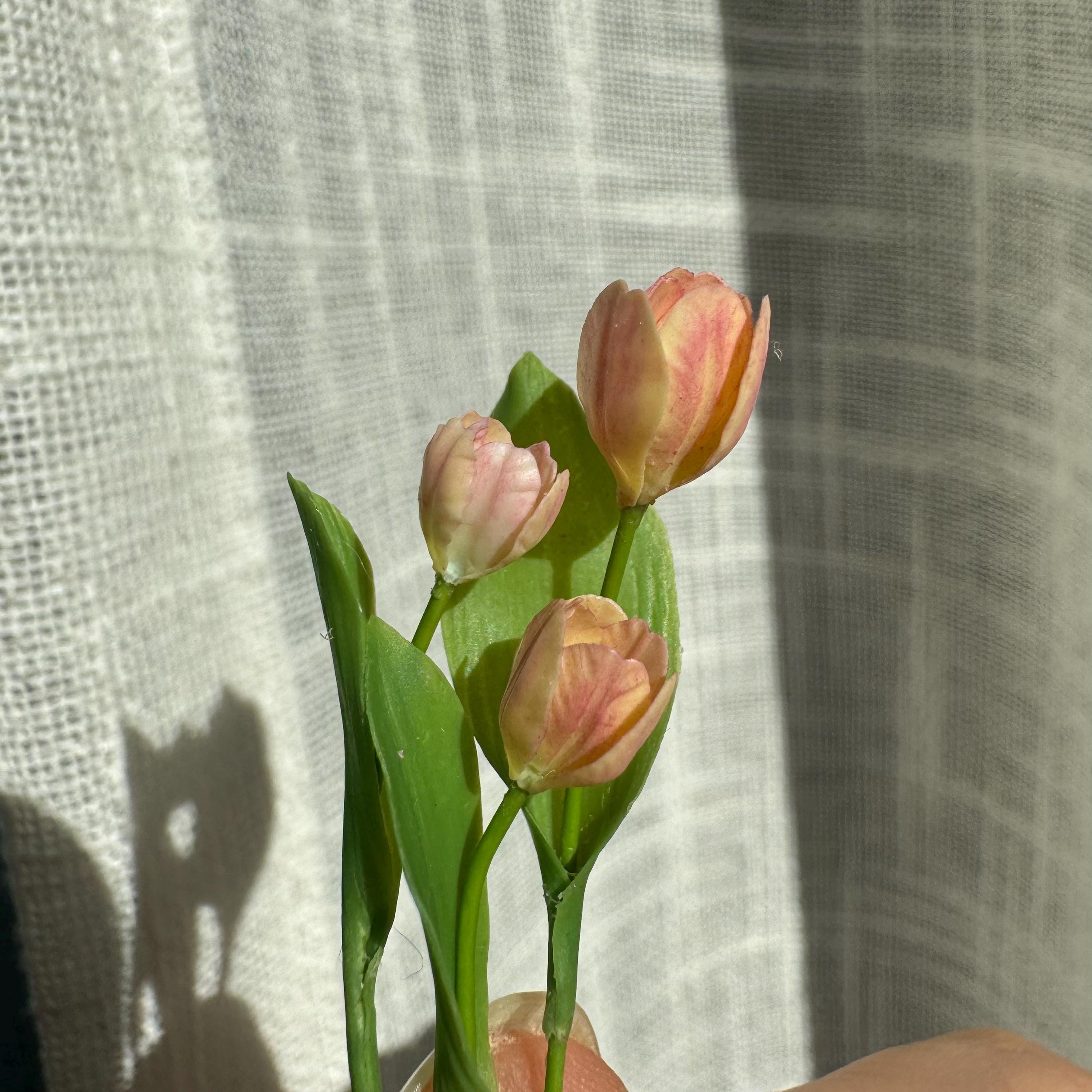 Highly Detailed Miniature Tulip Molds for 1/6 and 1/12 Scale Clay Mold ...