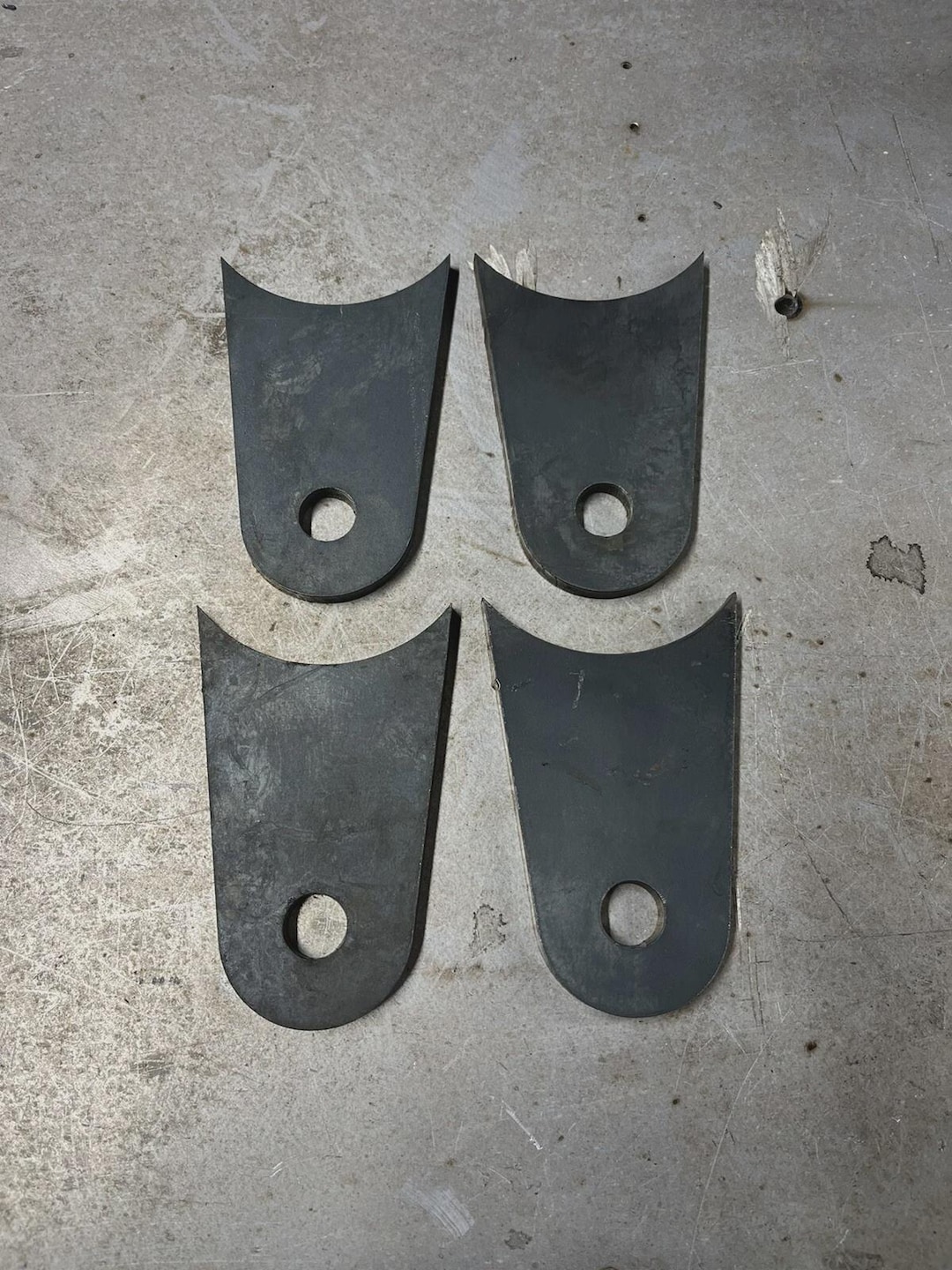 4 Link - Axle Tabs - Pair - Brackets Custom Mounting - Any Size ...