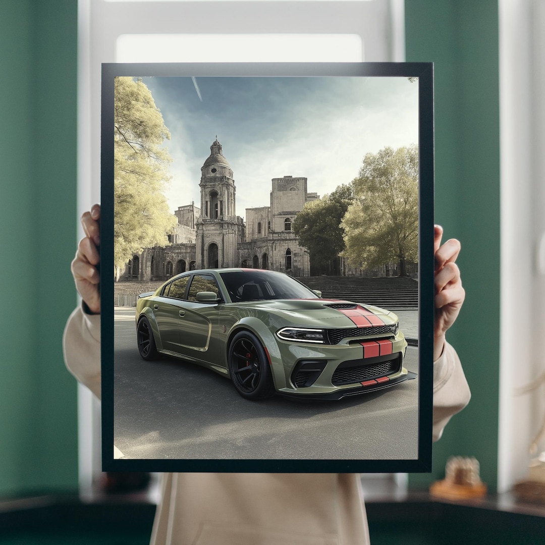 Dodge Charger SRT Hellcat Widebody Printable Poster Digital Download - Etsy