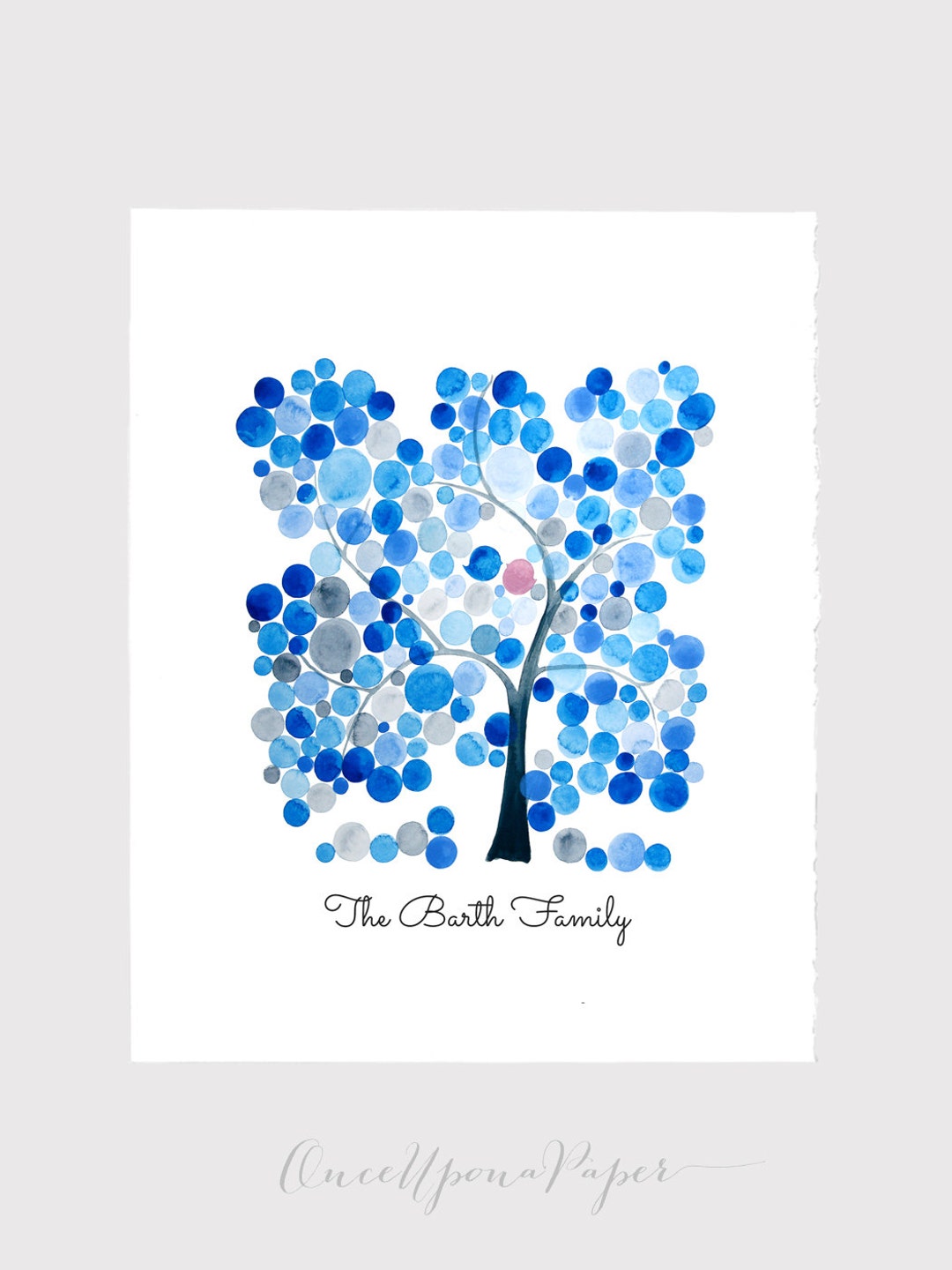 Personalized Typography FAMILY Tree ANNIVERSARY PRINT Wall Decor, Room ...