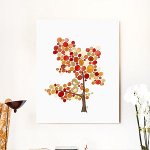Giclee Art Print Watercolor Painting East West Song Tree - Etsy