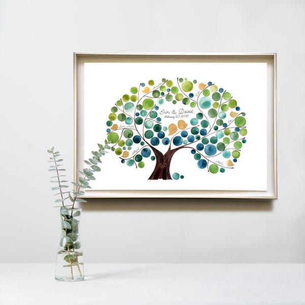 Family Tree Painting - Etsy