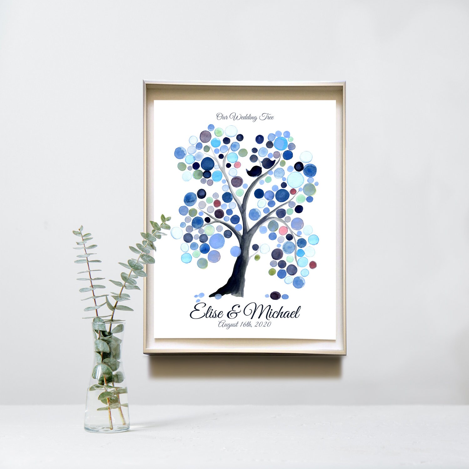 Wedding Guest Book Signing Poster Keepsake Interactive Art - Etsy