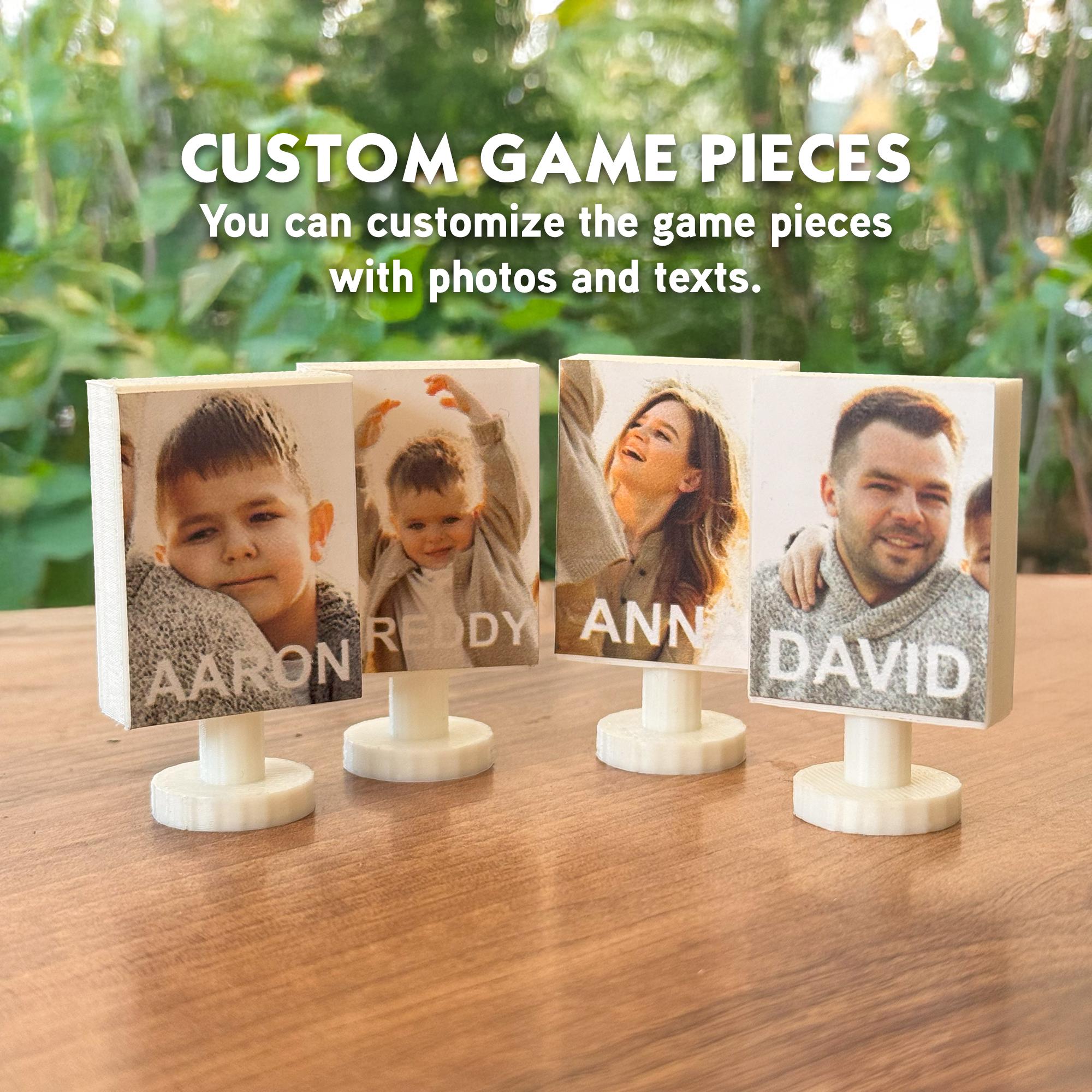 Custompoly Board Game, Personalized Board Game, Customized Game, Custom ...