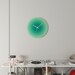 Modern Design Neon Color Wall Clock 30cm - Etsy