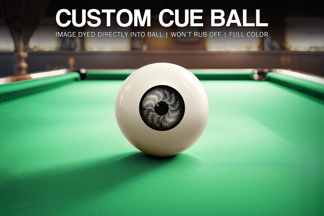 Black Eye Billiard Cue Ball - Unique Birthday or Christmas Gift! - Etsy