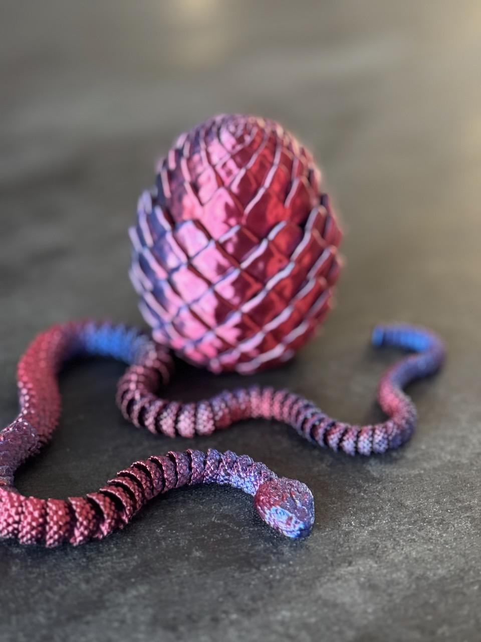 Snake Egg With Flexible Snake, ADHD, Autism, Relief Anxiety for Kids ...