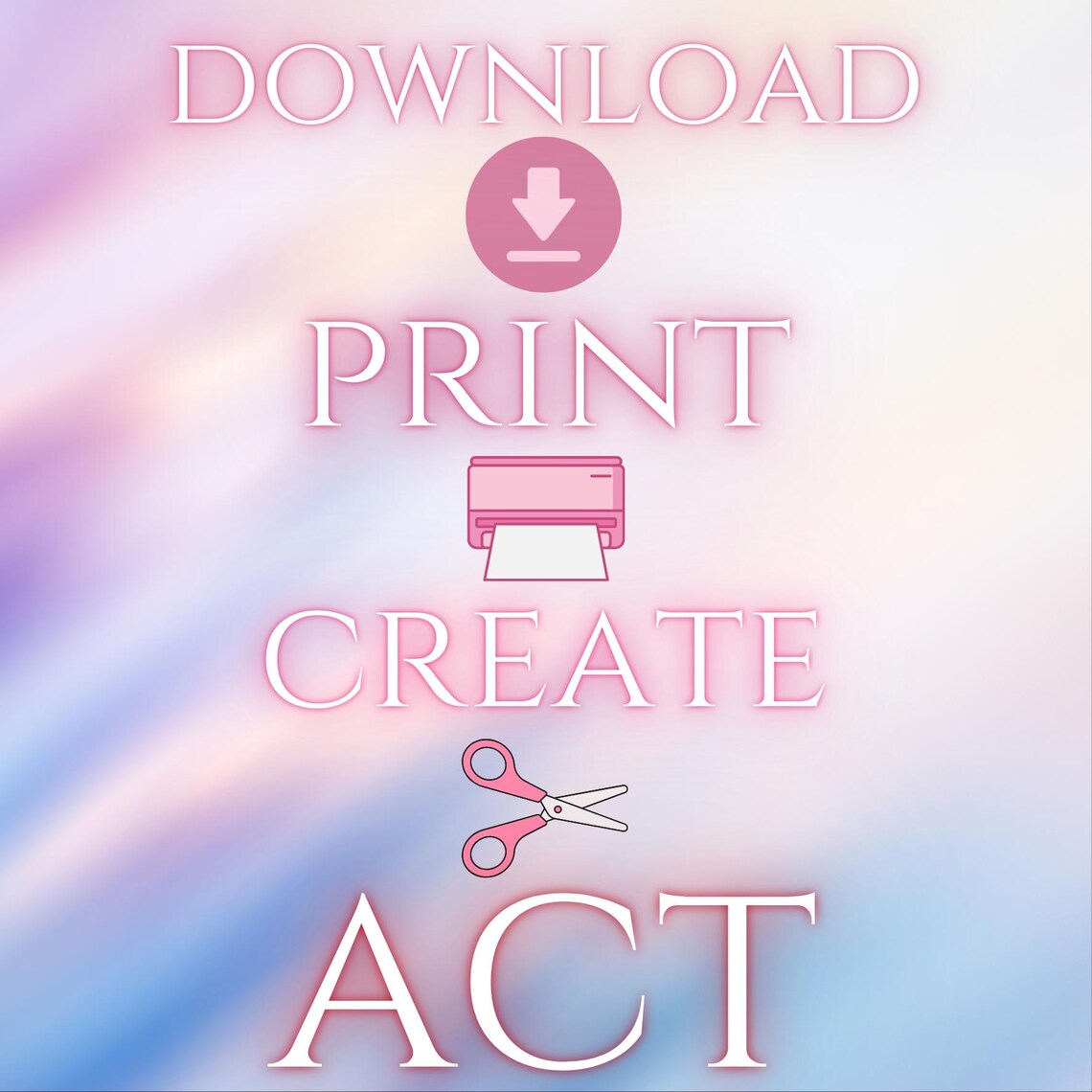 Self - Love Vision Board Printables Kit Vision Board 2025 Stickers PDF ...