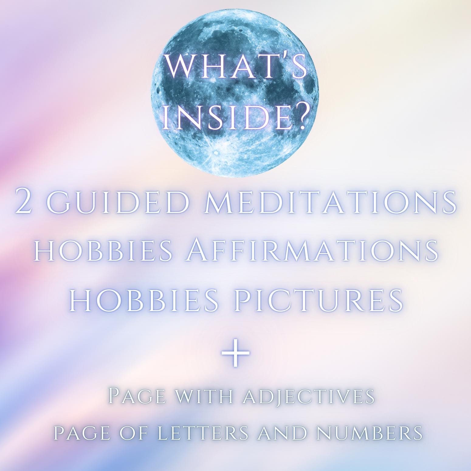 Hobbies Vision Board Printables Kit Vision Board 2025 Stickers PDF ...