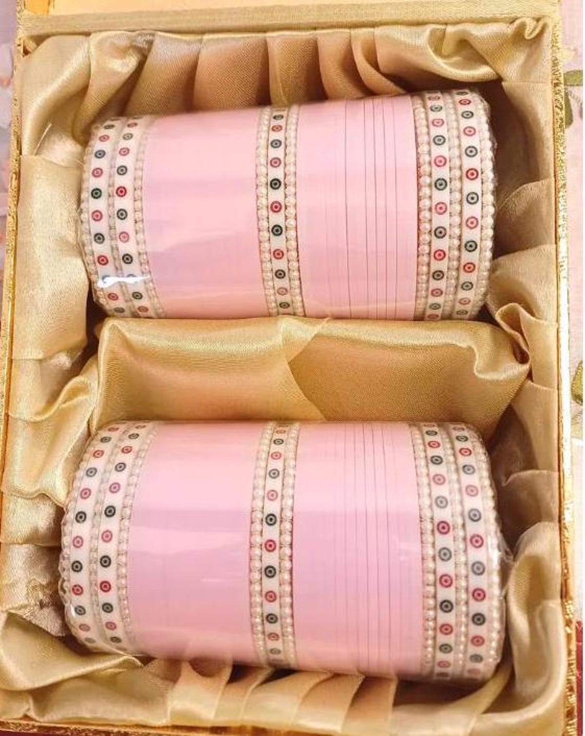 Indian Punjabi Bridal Traditonal Pink Chuda /wedding Chudaa/traditional ...