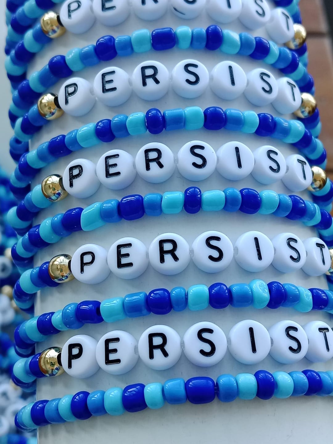 Personalized Custom Beaded Name Bracelet I Friendship Bracelet I Girls ...