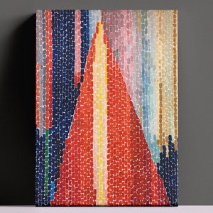 Blast off by Alma W. Thomas Wall Art, Colorful Artwork Ready to Hang ...