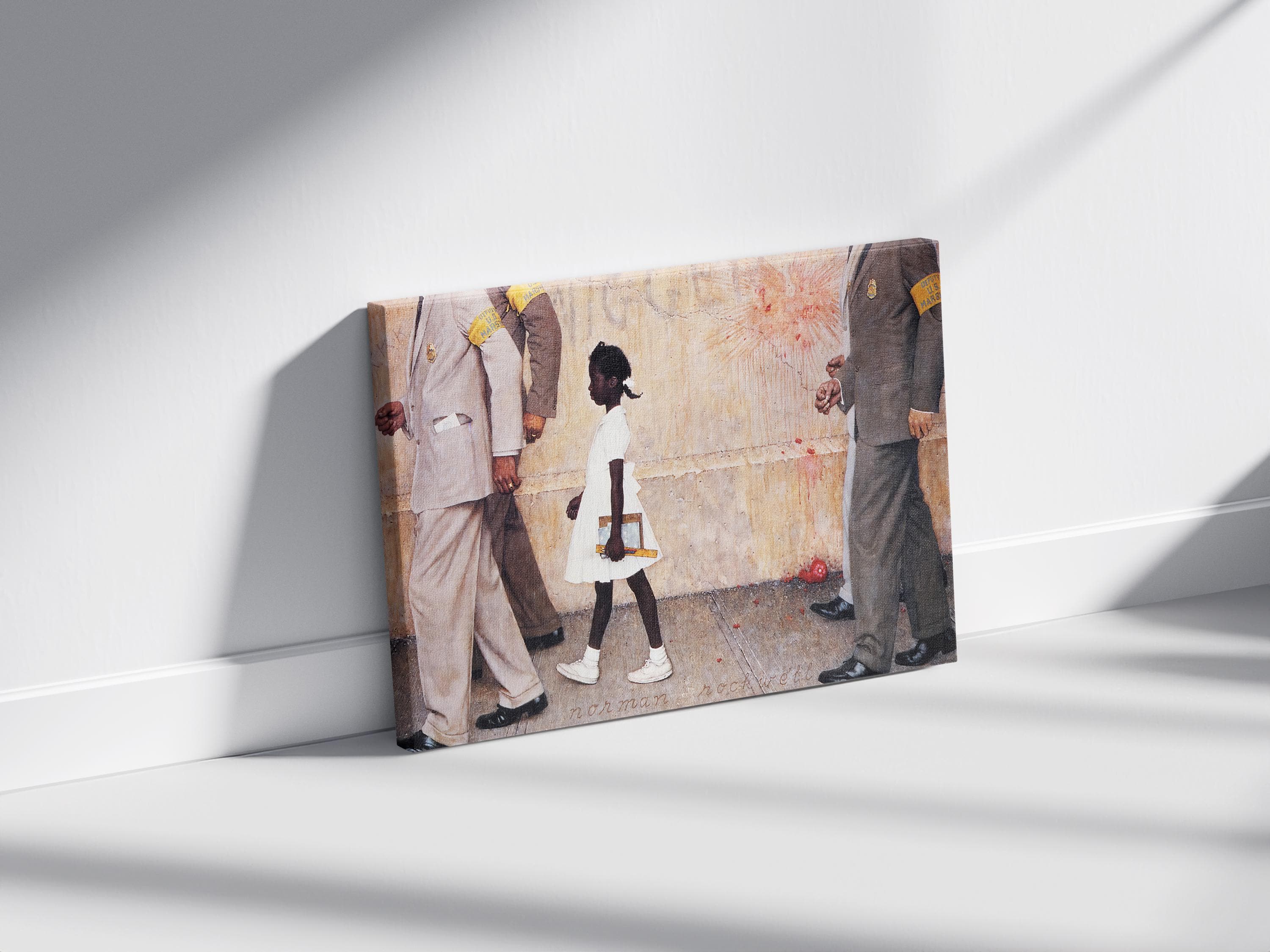 The Problem We All Live With Wall Art, Norman Rockwell Ready to Hang ...