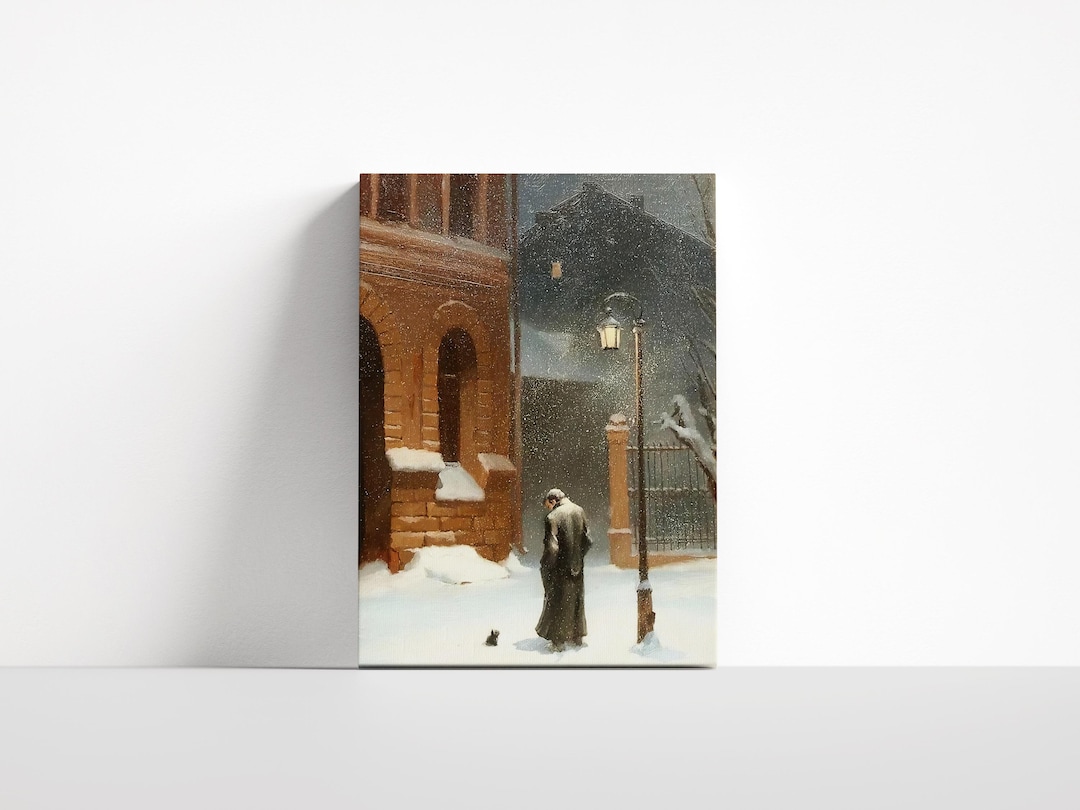 Two Loneliness Just Met Painting Print, Andrei Nikolaevich Pilipenko ...