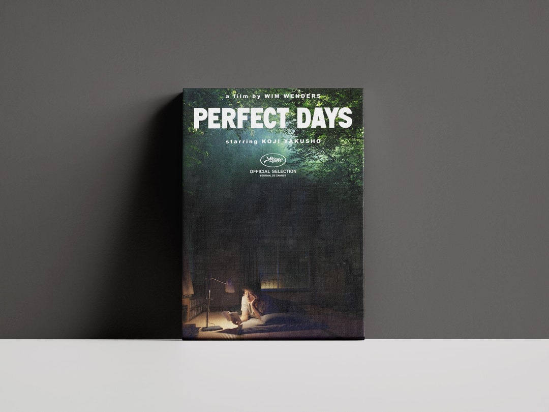 Perfect Days Movie Poster, Wim Wenders Drama Movie Poster Ready to Hang ...