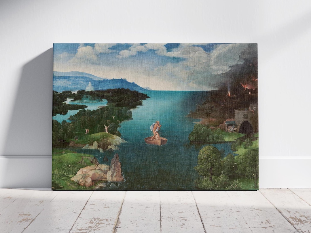 Landscape With Charon Crossing the Styx Print, Joachim Patinir Art ...