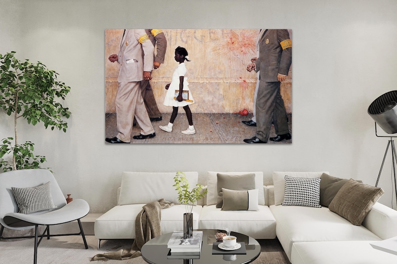 The Problem We All Live With Wall Art, Norman Rockwell Ready to Hang ...